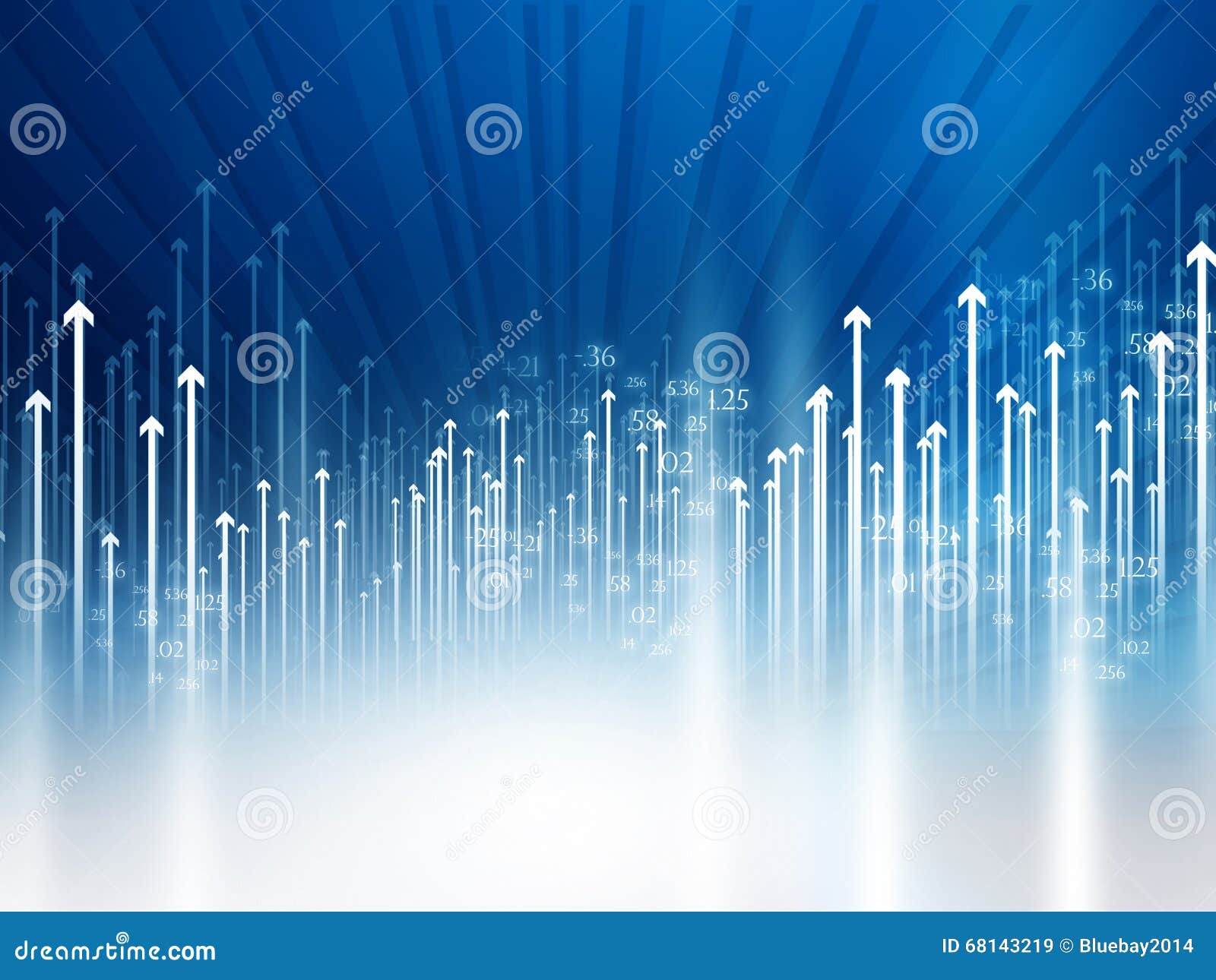 Abstract Arrow stock illustration. Illustration of digital - 68143219