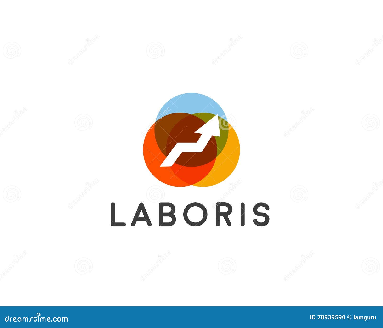 Abstract Arrow Growth Logo Design Template. Success Development Vector ...