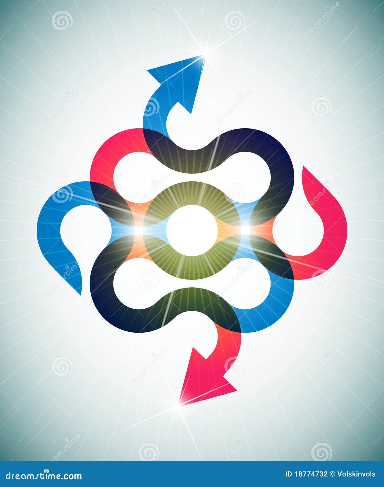 Abstract arrows stock vector. Illustration of graphic - 18774732