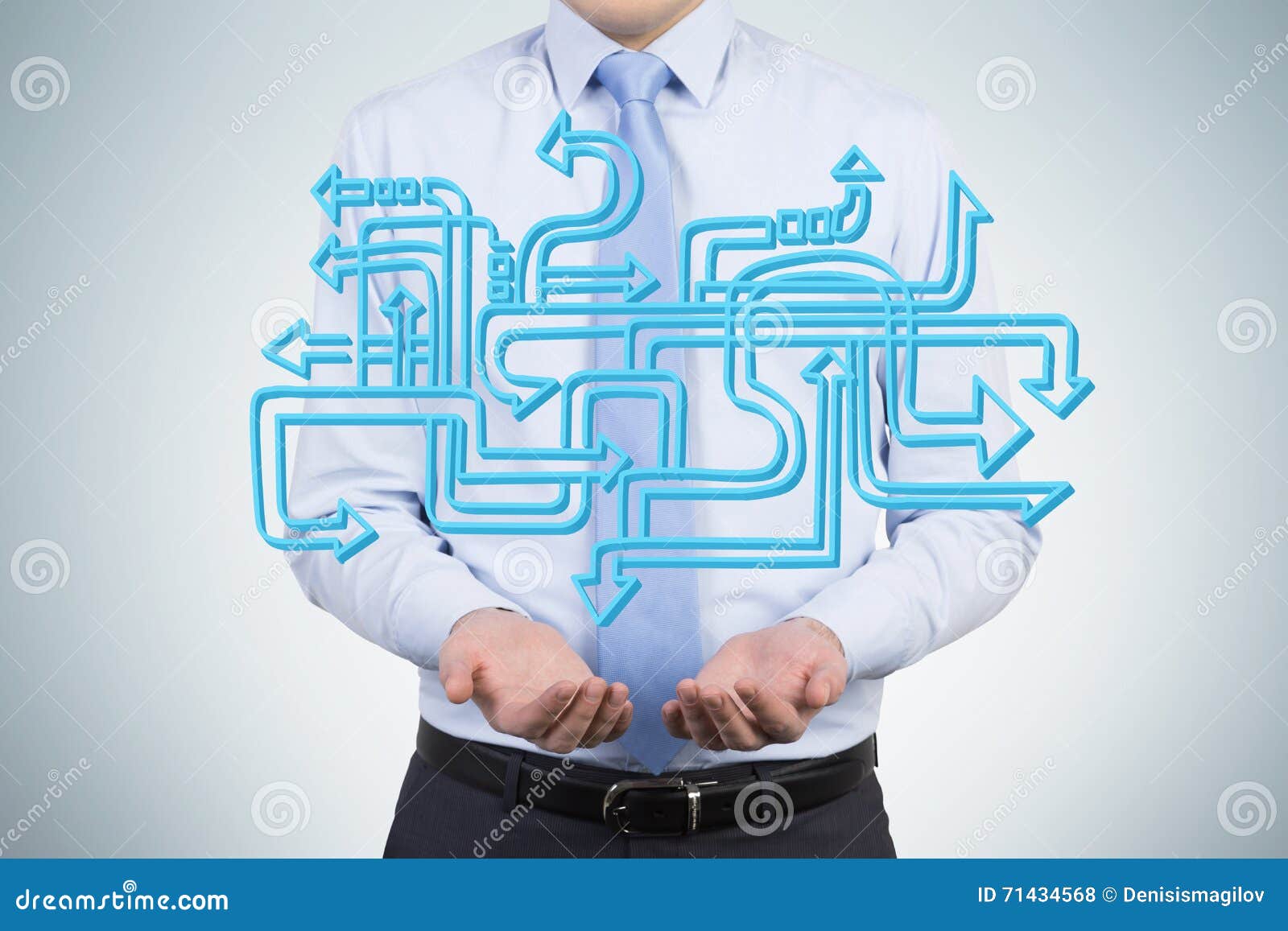 Abstract arrows in hands stock photo. Image of competition - 71434568