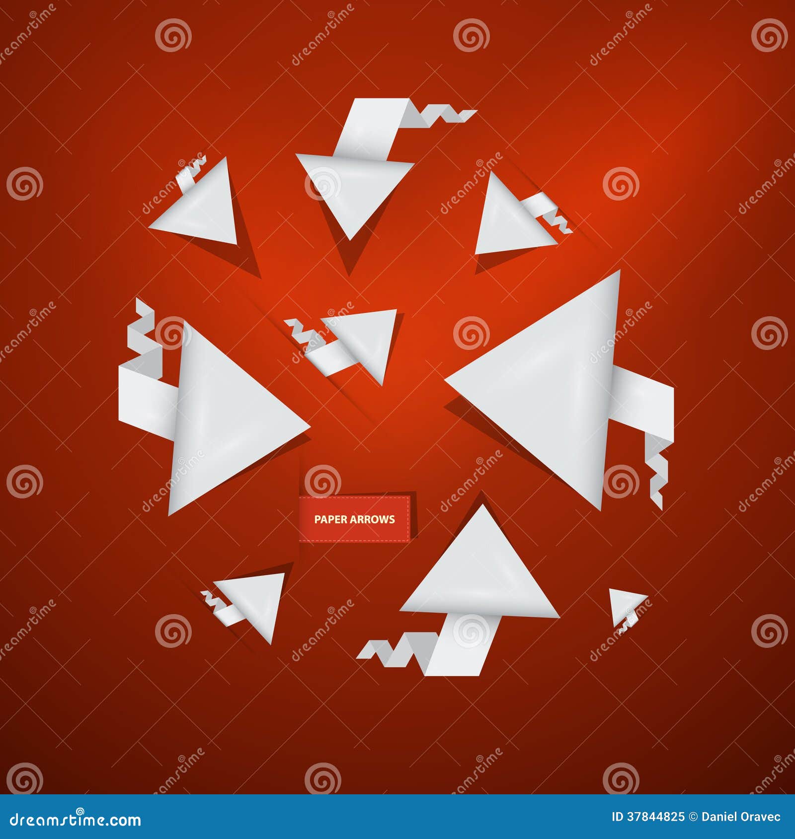 Abstract Arrows Set stock vector. Illustration of concept - 37844825