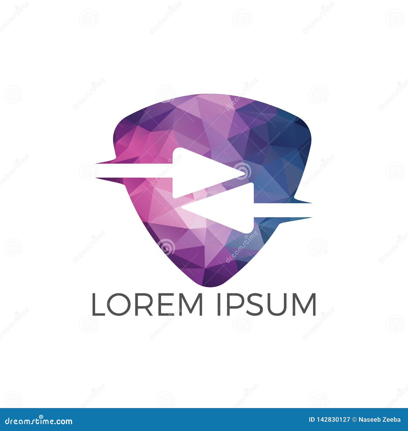 Arrows Link Logo Design. Arrow Link Business Logo Concept Design. Stock ...