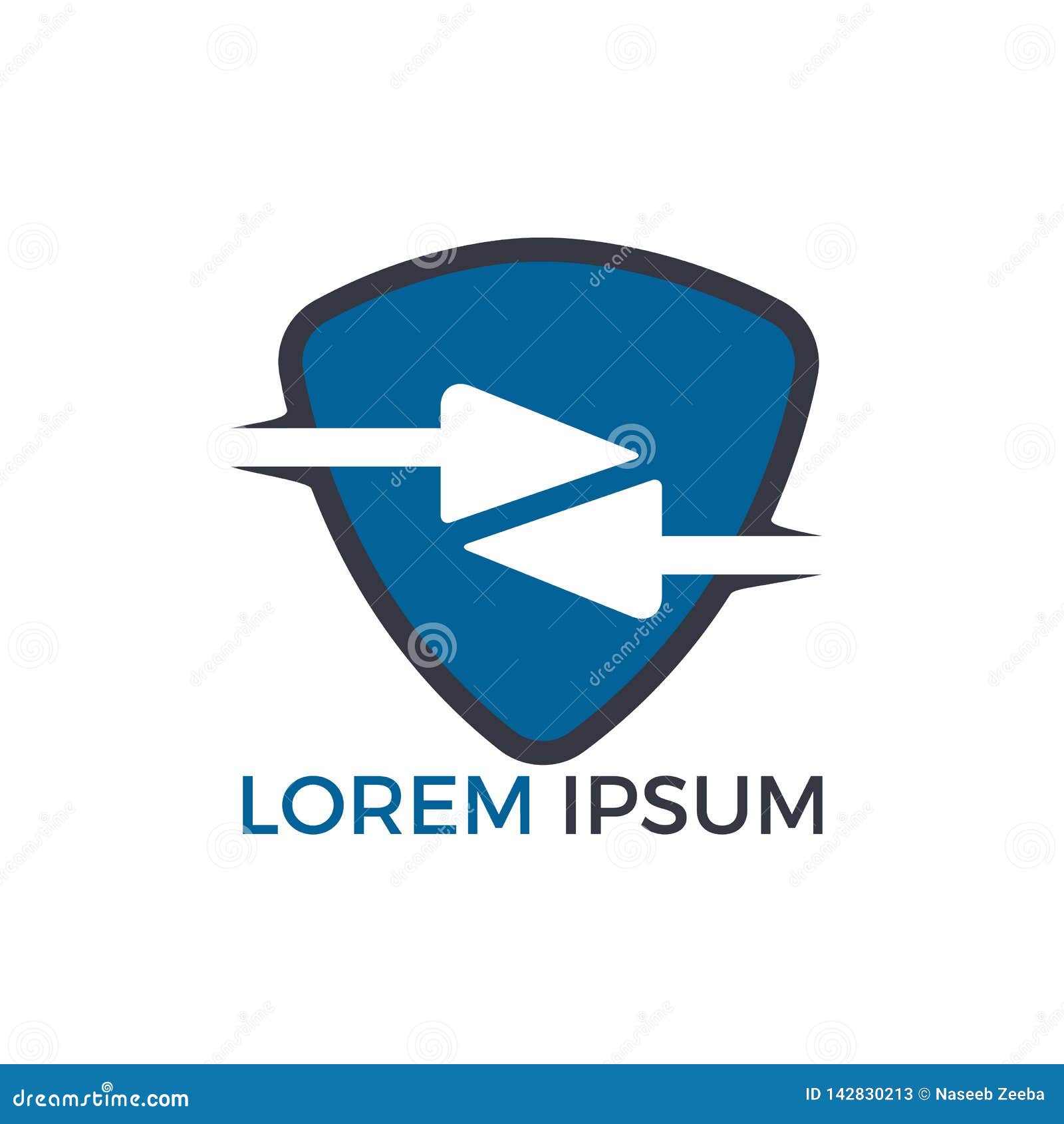 Arrows Link Logo Design. Arrow Link Business Logo Concept Design. Stock ...