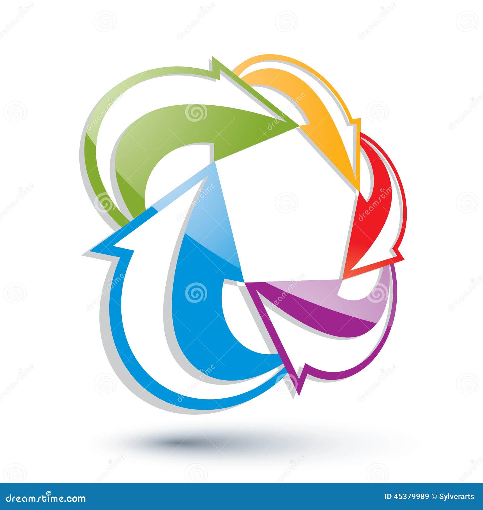 Abstract Arrows Vector Symbol, Graphic Design Element Stock Vector ...