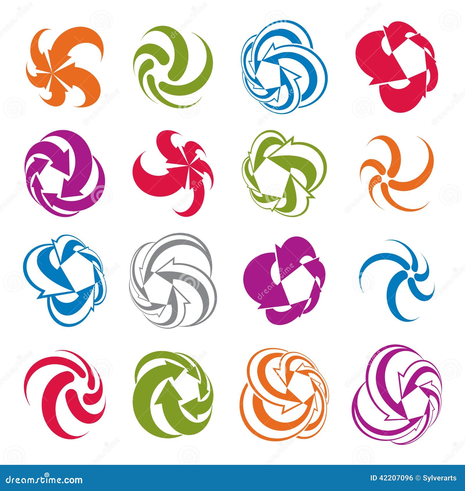 Abstract Arrows Vector Symbols, Vector Graphic Design Template C Stock ...