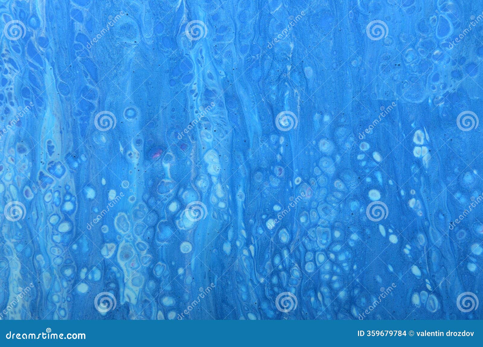 Abstract Art Background in Blue Tones Stock Photo - Image of water ...