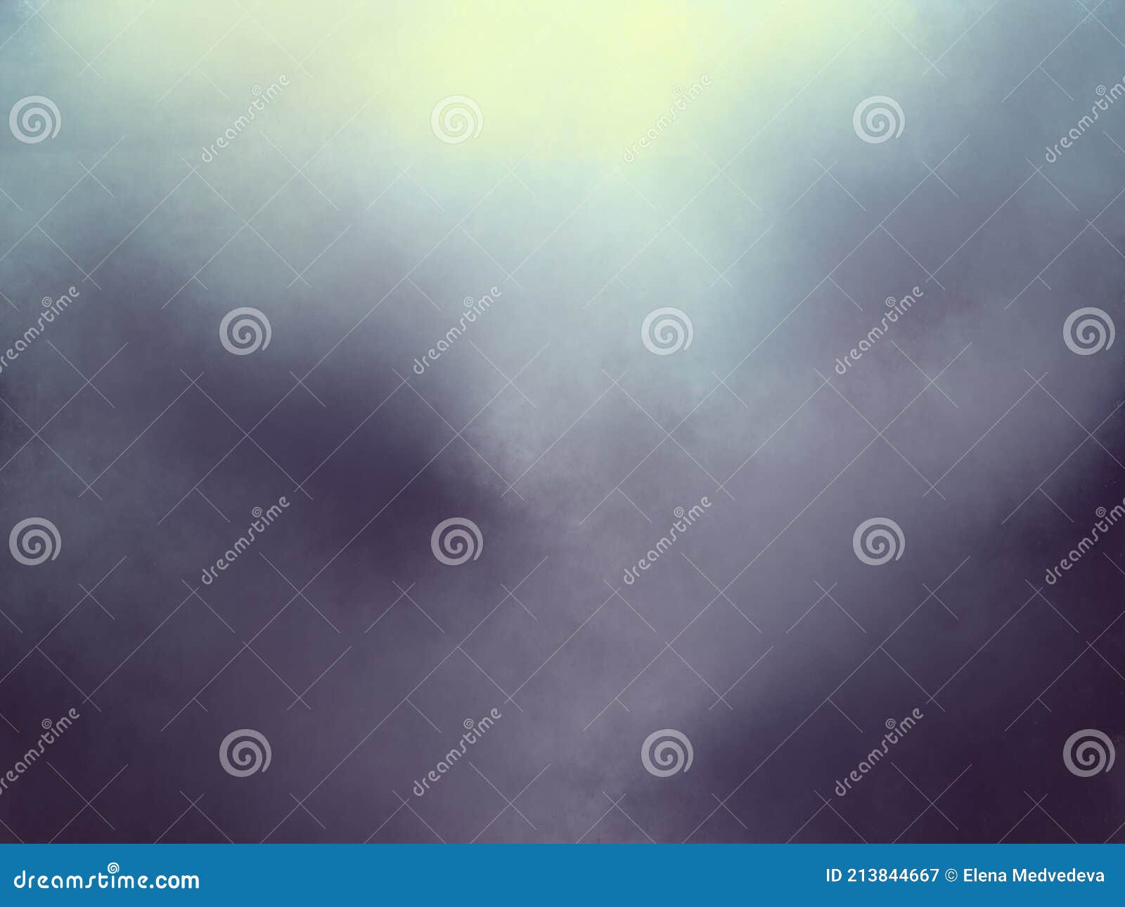 Abstract Art Background Clouds, Sea, Sky. Color Mixing, Deep Tones ...