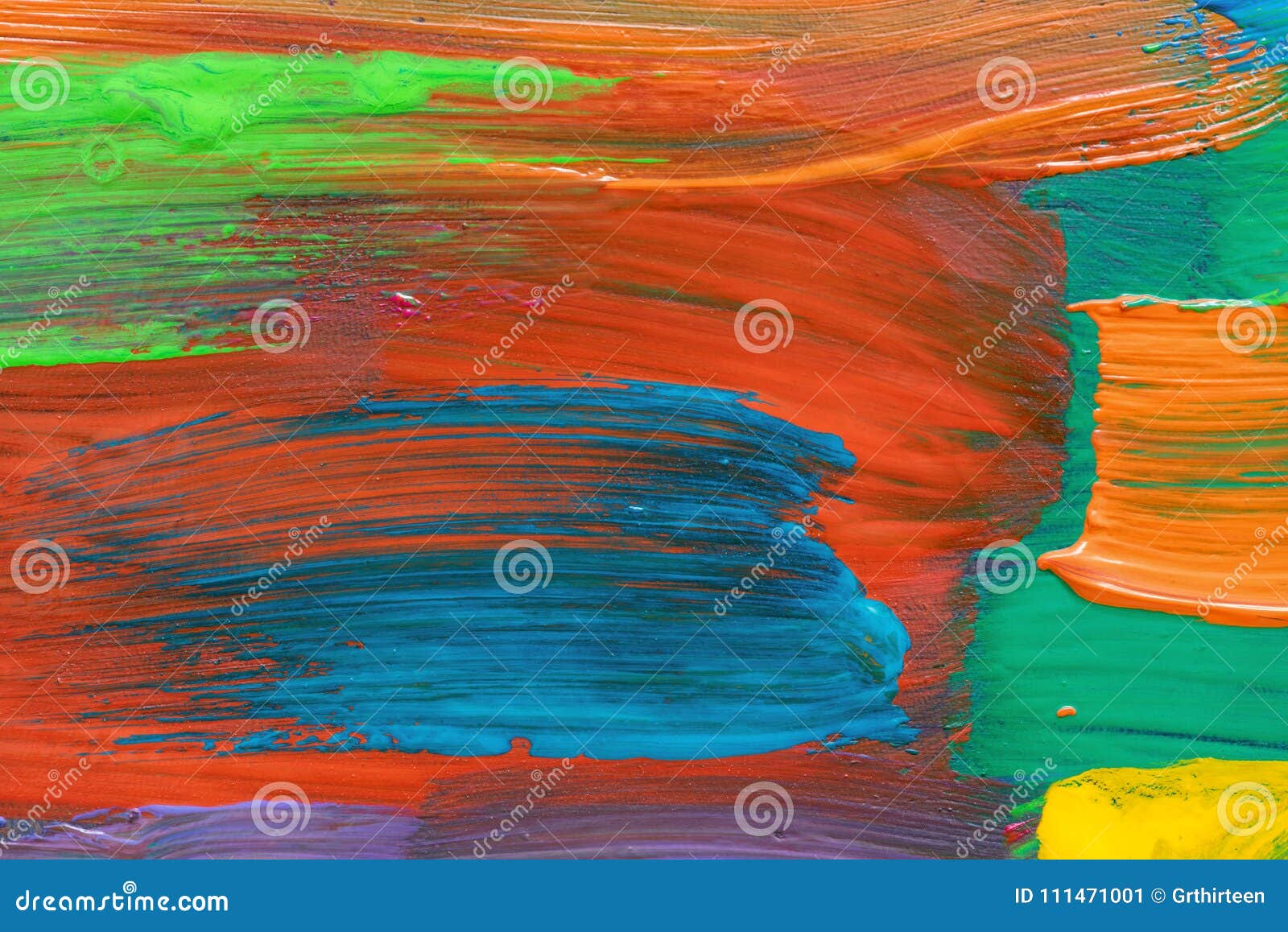 Abstract Art Background. Hand Painted. Stock Image - Image of ...