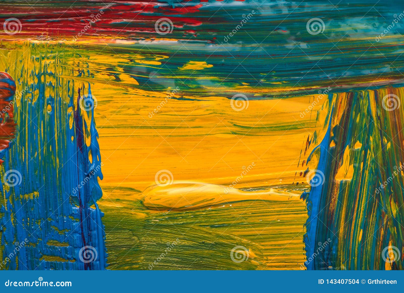 Abstract Art Background. Hand-painted Background Stock Photo - Image of ...