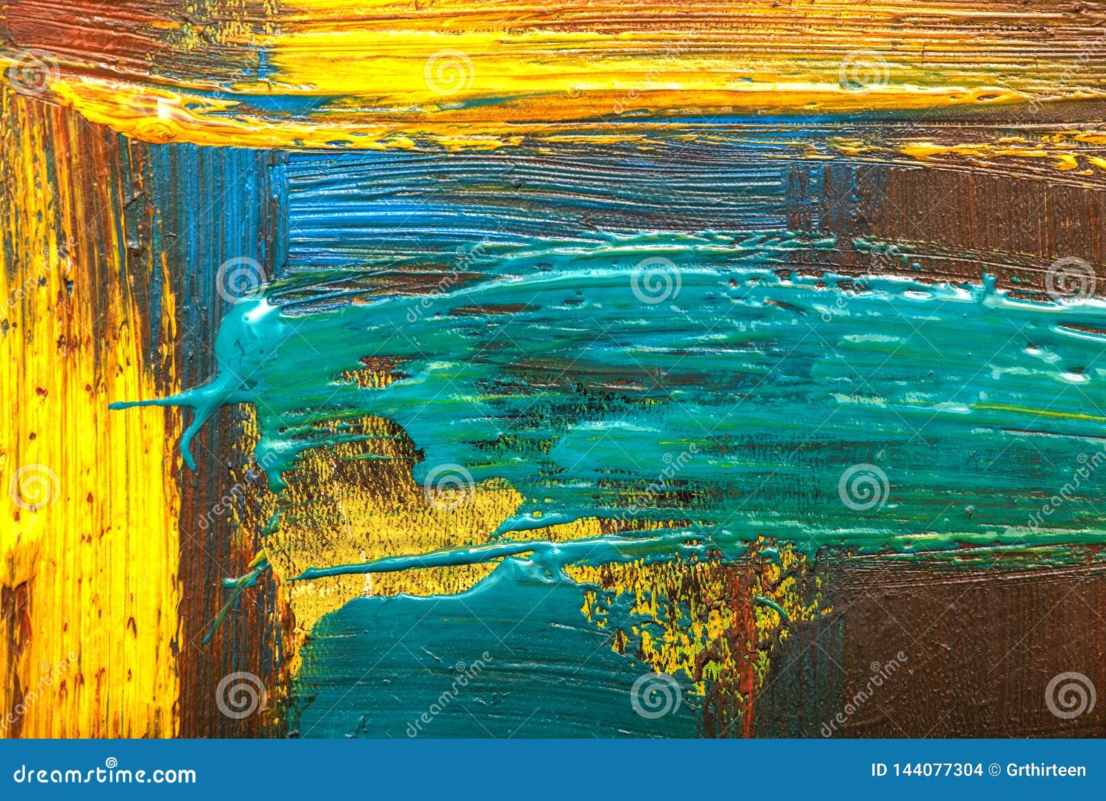 Abstract Art Background. Hand-painted Background Stock Photo - Image of ...