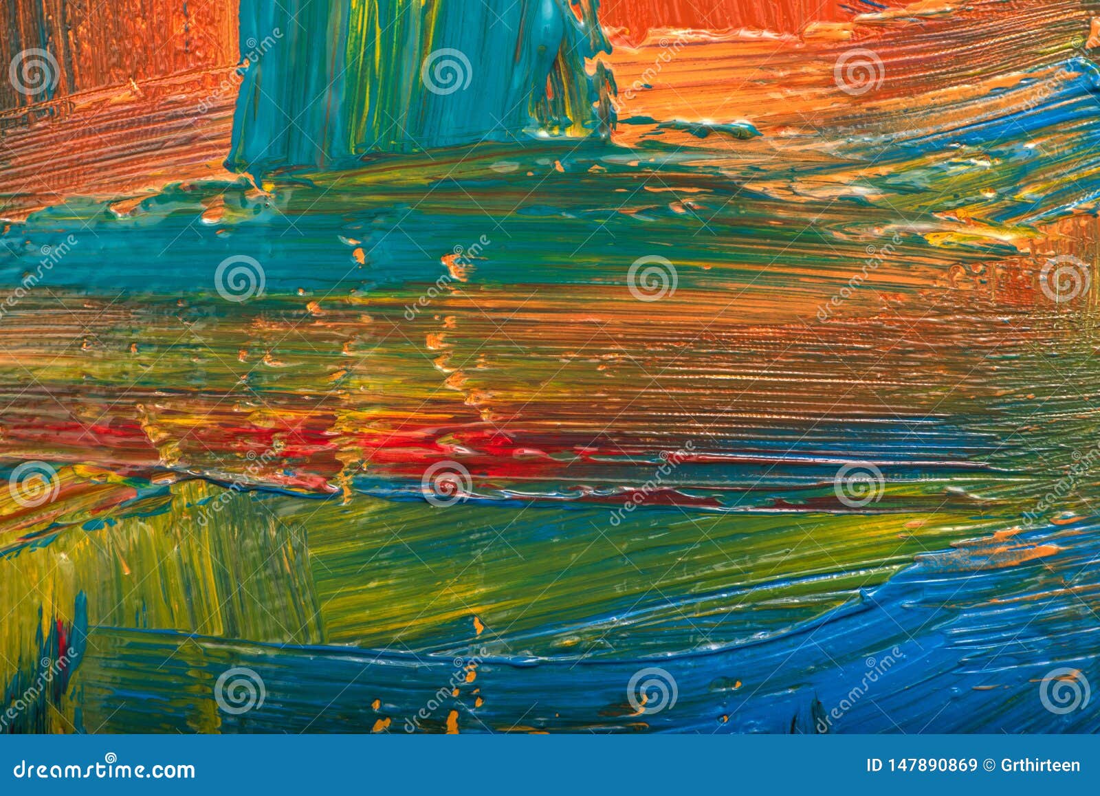 Abstract Art Background. Hand-painted Background Stock Image - Image of ...