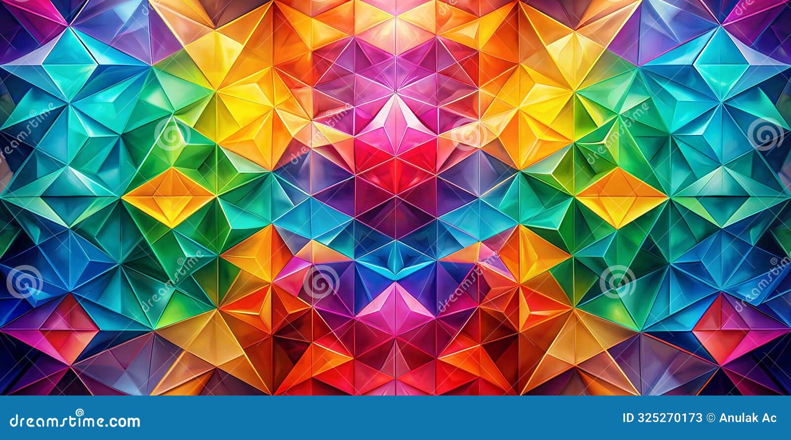 Abstract Art Background Triadic Color Palette Using Complex Geometric ...