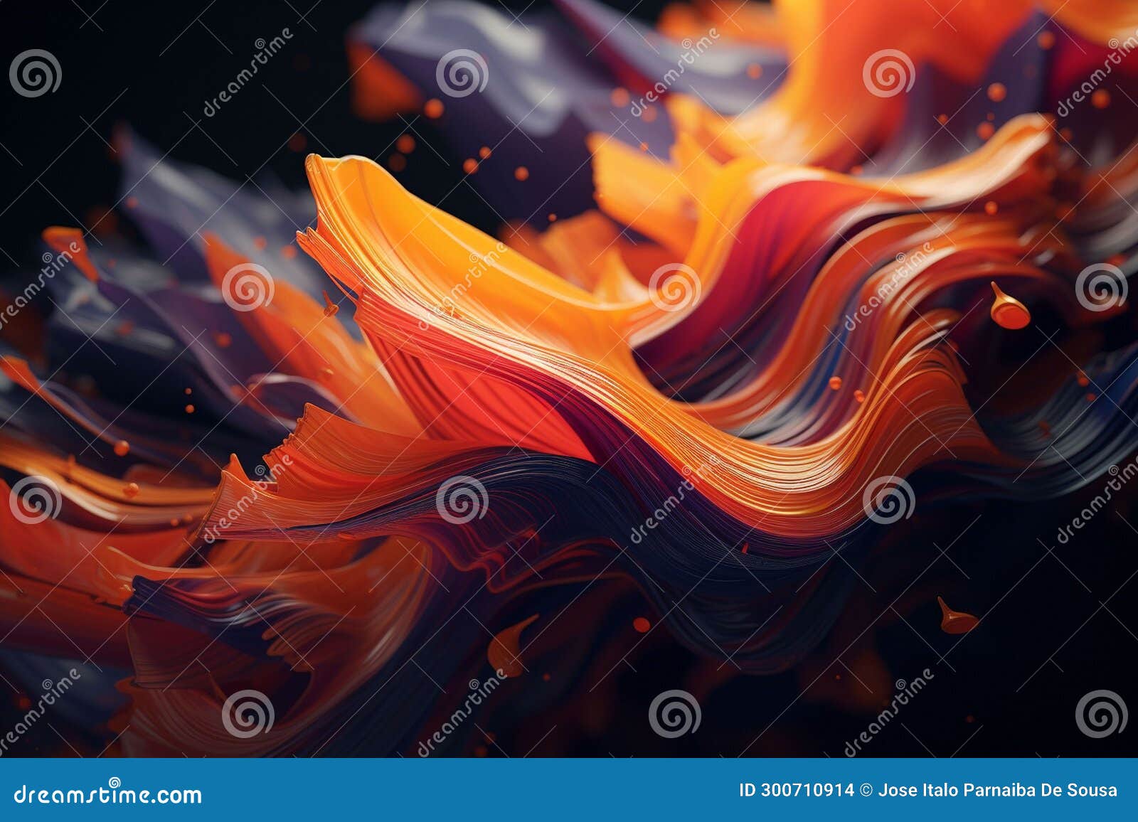 Abstract Art Born from the Precision and Beauty Stock Illustration ...
