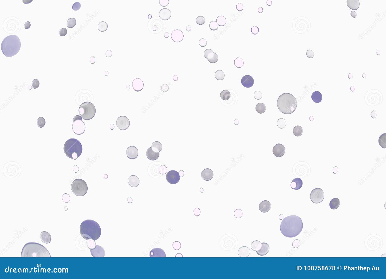 Abstract Art of Color Bubbles Stock Illustration - Illustration of ...