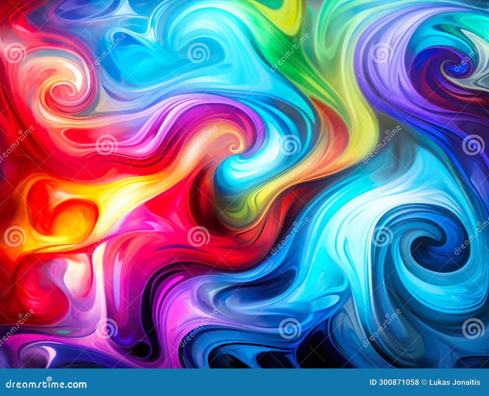 Abstract art of colors stock illustration. Illustration of design ...