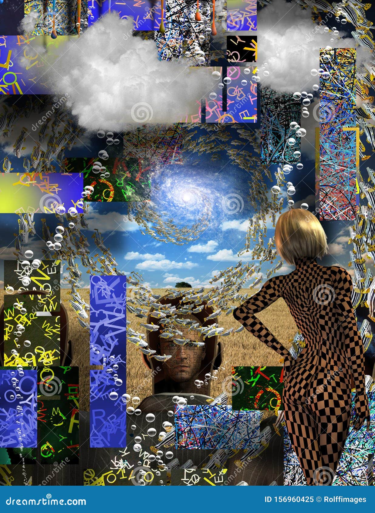 Abstract Art stock illustration. Illustration of idea - 156960425