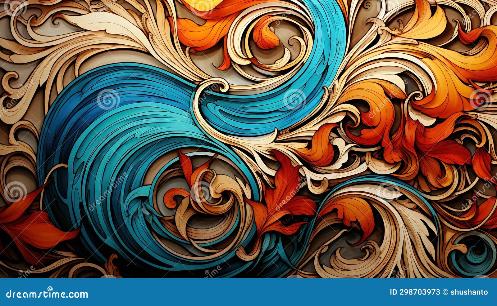 Abstract Art of Creative Manipulation Stock Illustration - Illustration ...