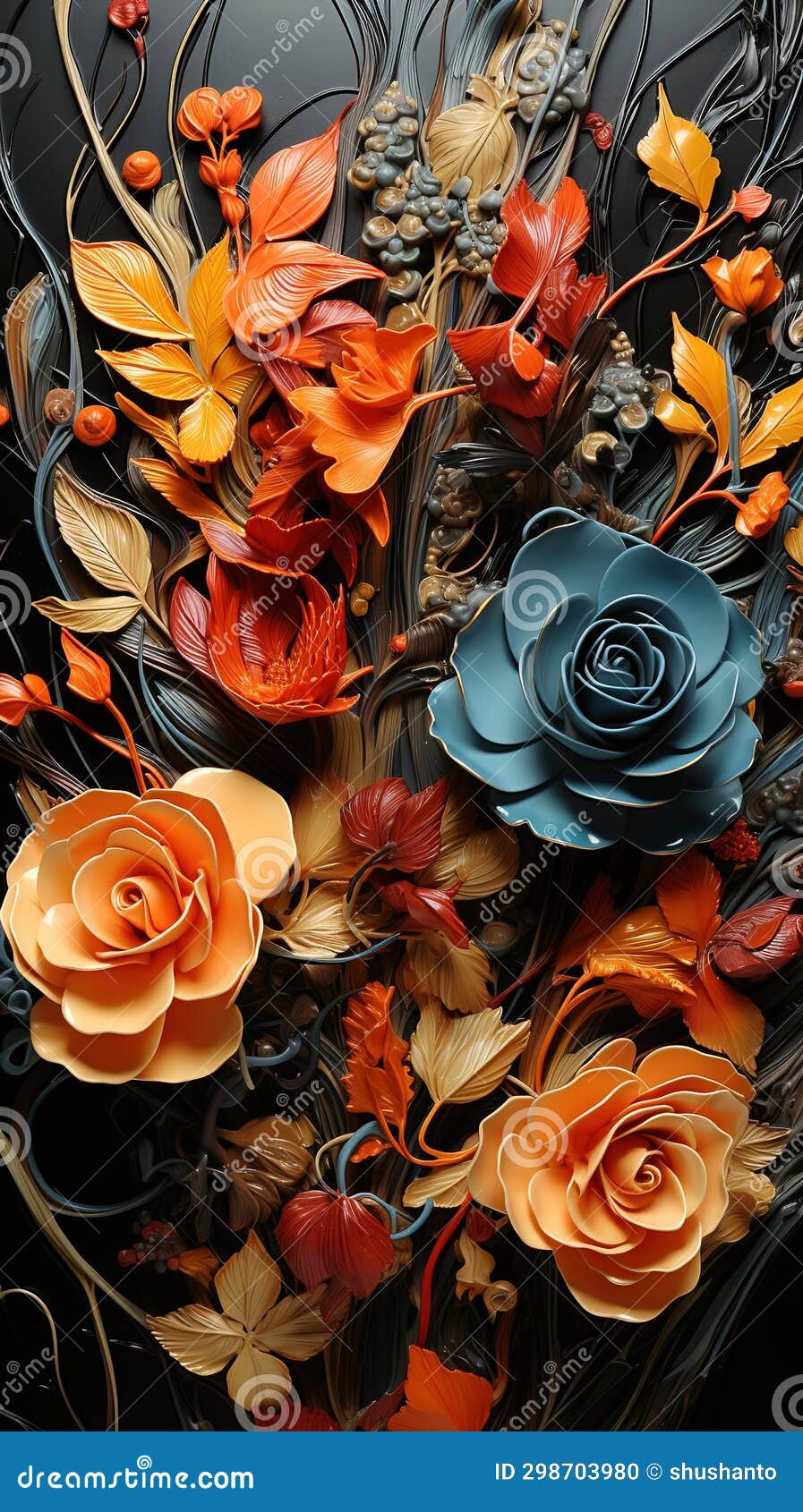 Abstract Art of Creative Manipulation Stock Illustration - Illustration ...