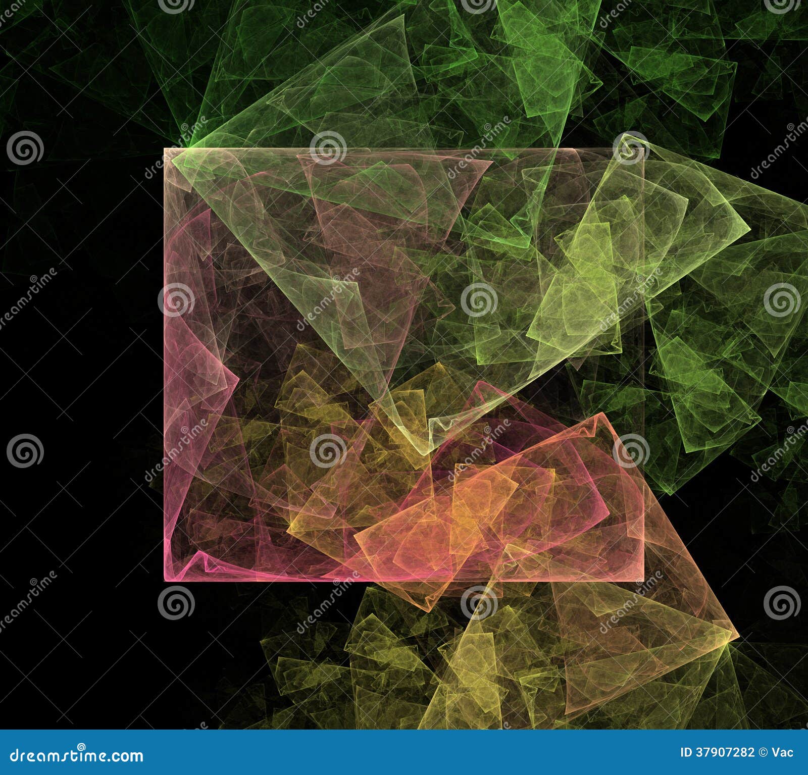 Abstract Art Cubic Space stock photo. Image of background - 37907282