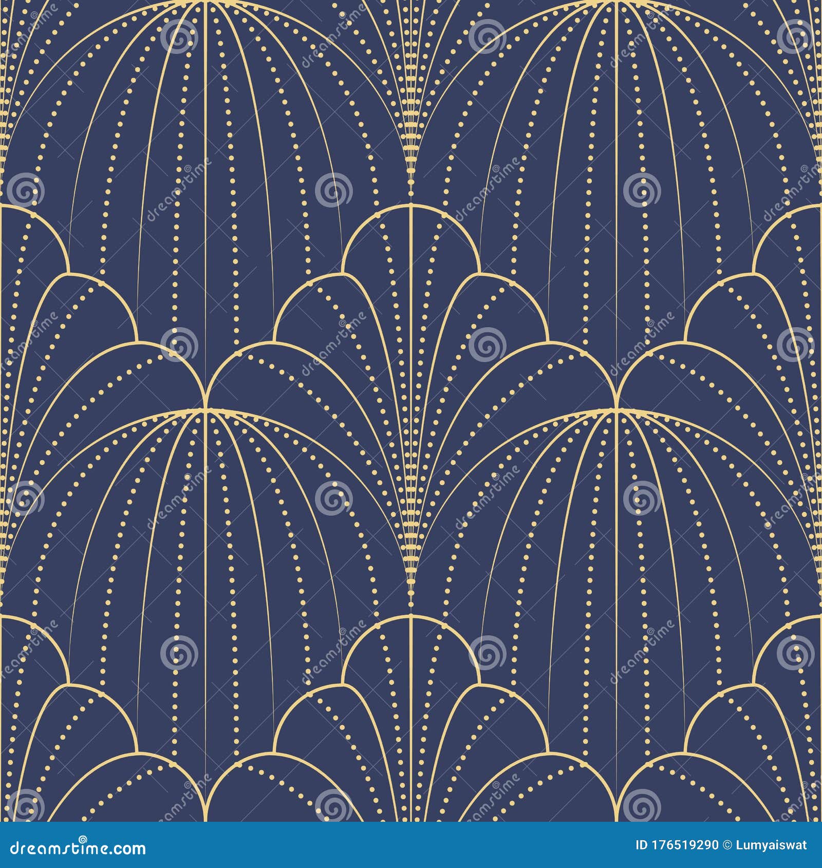 Abstract Art Deco Geometric Pattern Vector Stock Vector - Illustration ...