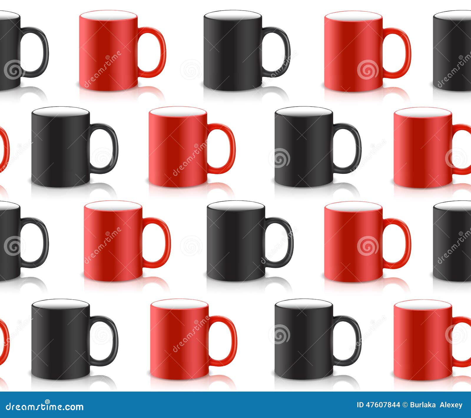 Abstract Art Design for Print on a Cup. Vector Stock Vector ...