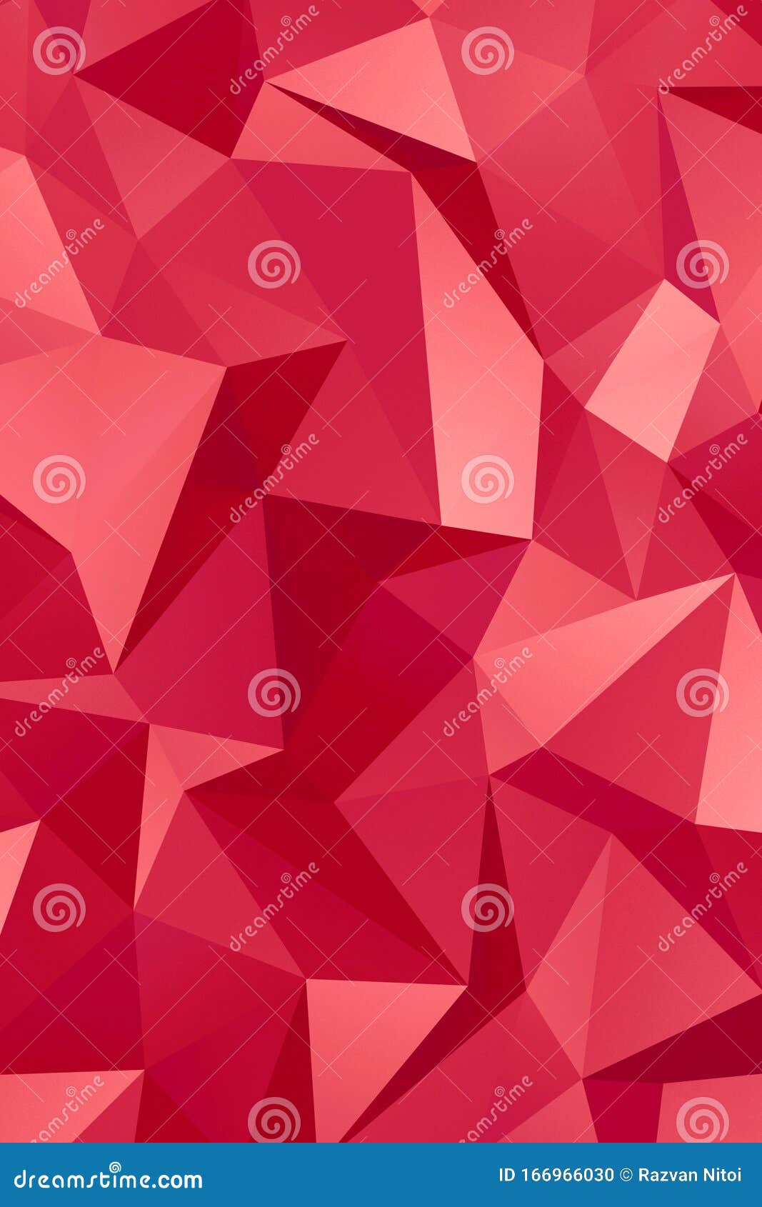 Abstract Art Geometric Background of Pink Red Triangle Polygons ... Abstract Art Geometric Background of Pink Red Triangle Polygons ...