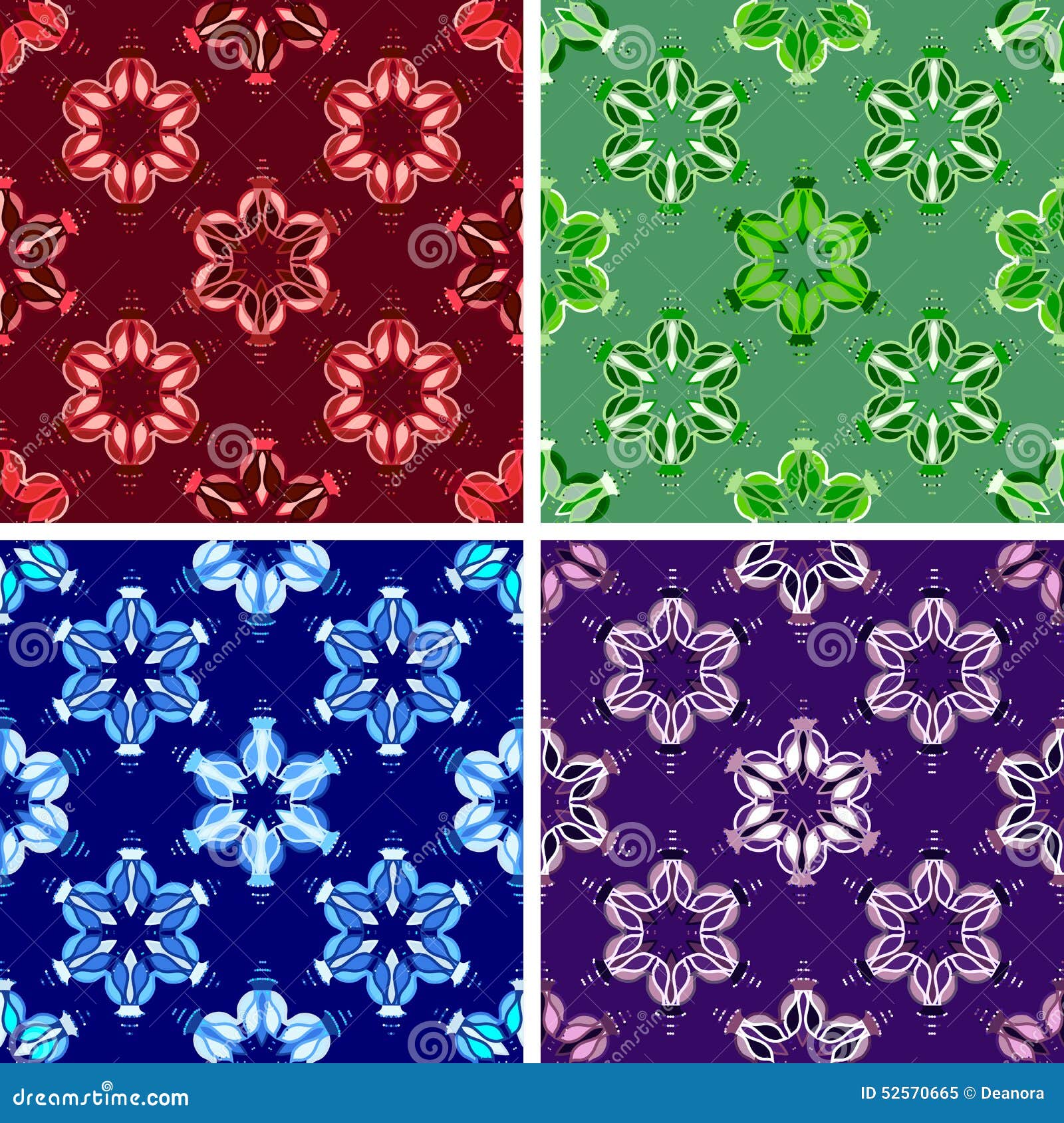 Abstract art pattern set stock vector. Illustration of setting - 52570665