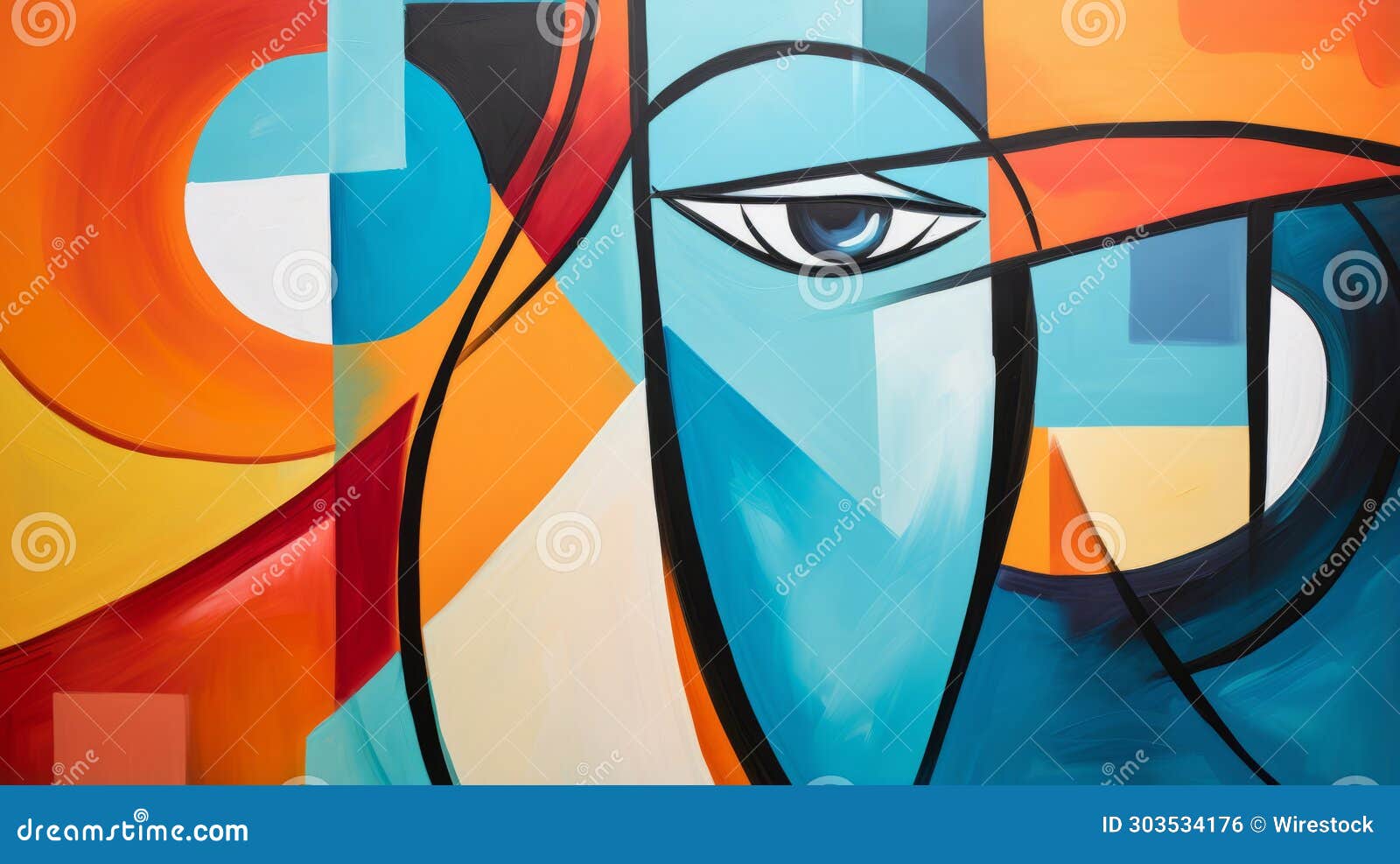 Skilled Artist Man Teaching Young Girl To Draw Paintings And Explaining ...