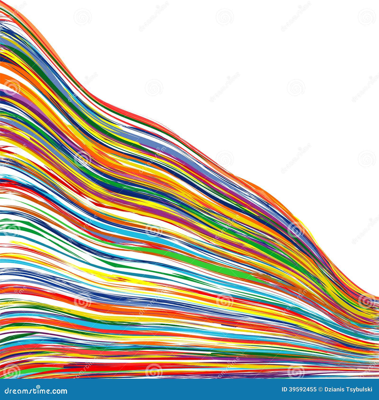 Abstract Art Rainbow Curved Lines Colorful Background Stock Vector ... Abstract Art Rainbow Curved Lines Colorful Background Stock Vector ...