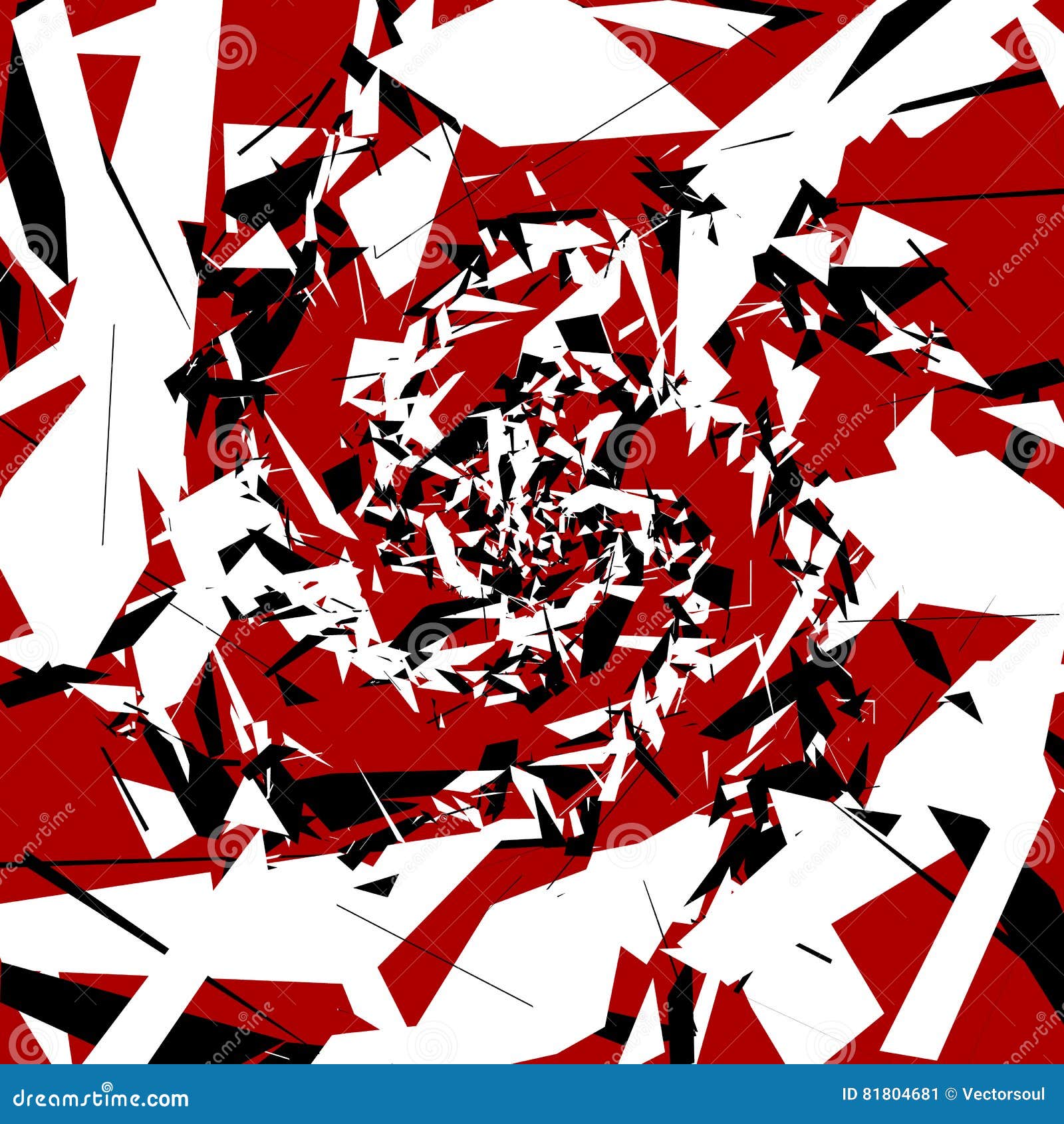 Abstract Art with Random, Chaotic Shapes. Artistic Illustration Stock ... Abstract Art with Random, Chaotic Shapes. Artistic Illustration Stock ...
