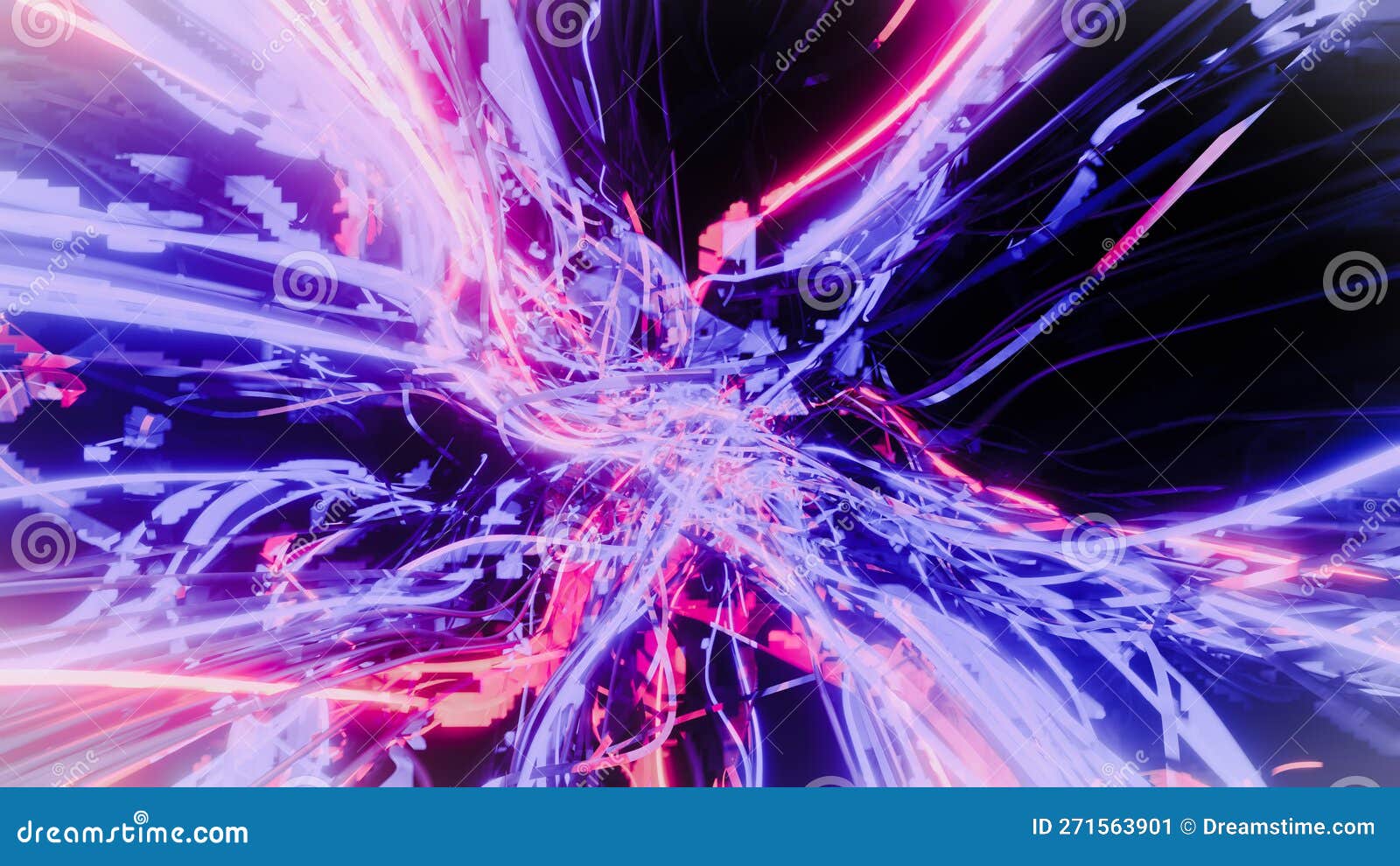 Abstract Art Red and Blue Light Background Wallpaper Stock Illustration ...