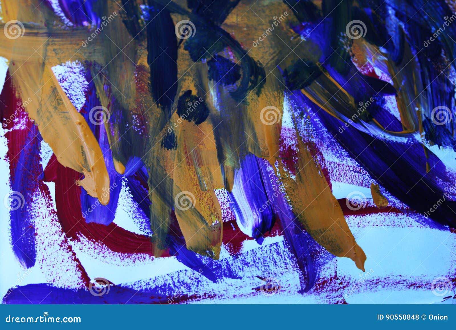Abstract art stock illustration. Illustration of brushstroke - 90550848