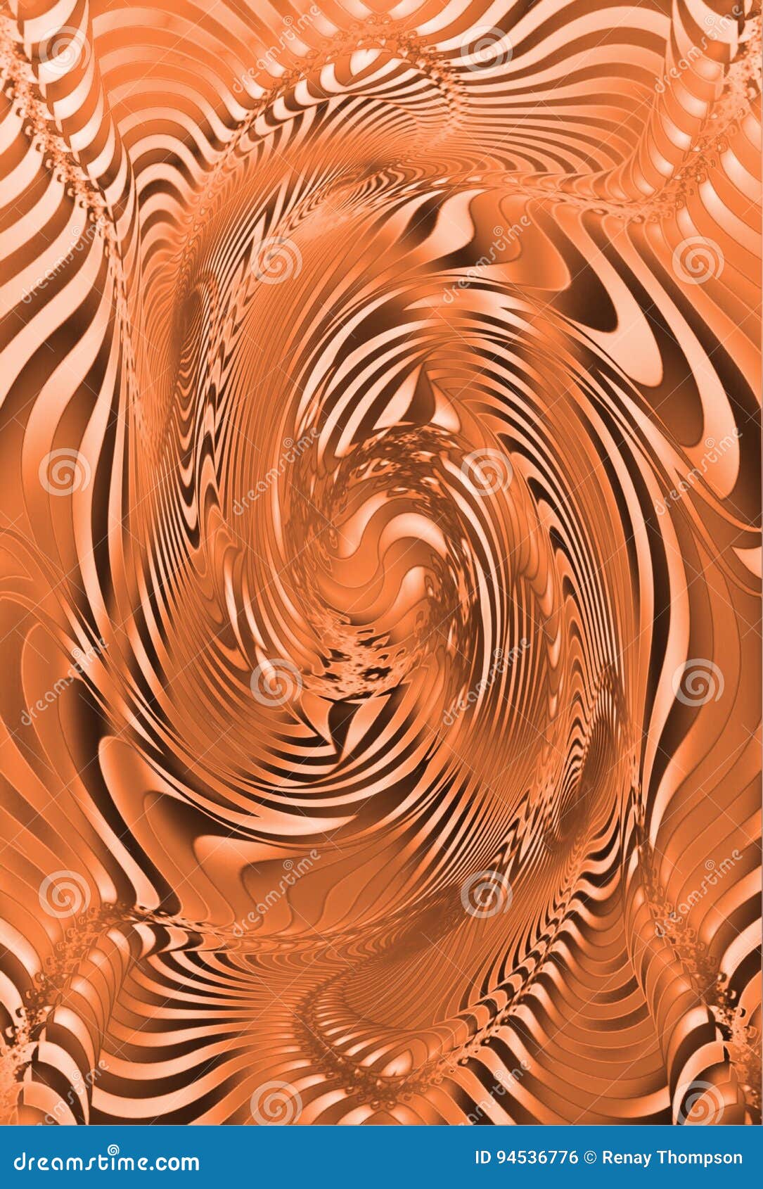 Abstract Art Textured Swirls Stock Illustration - Illustration of swirl ...
