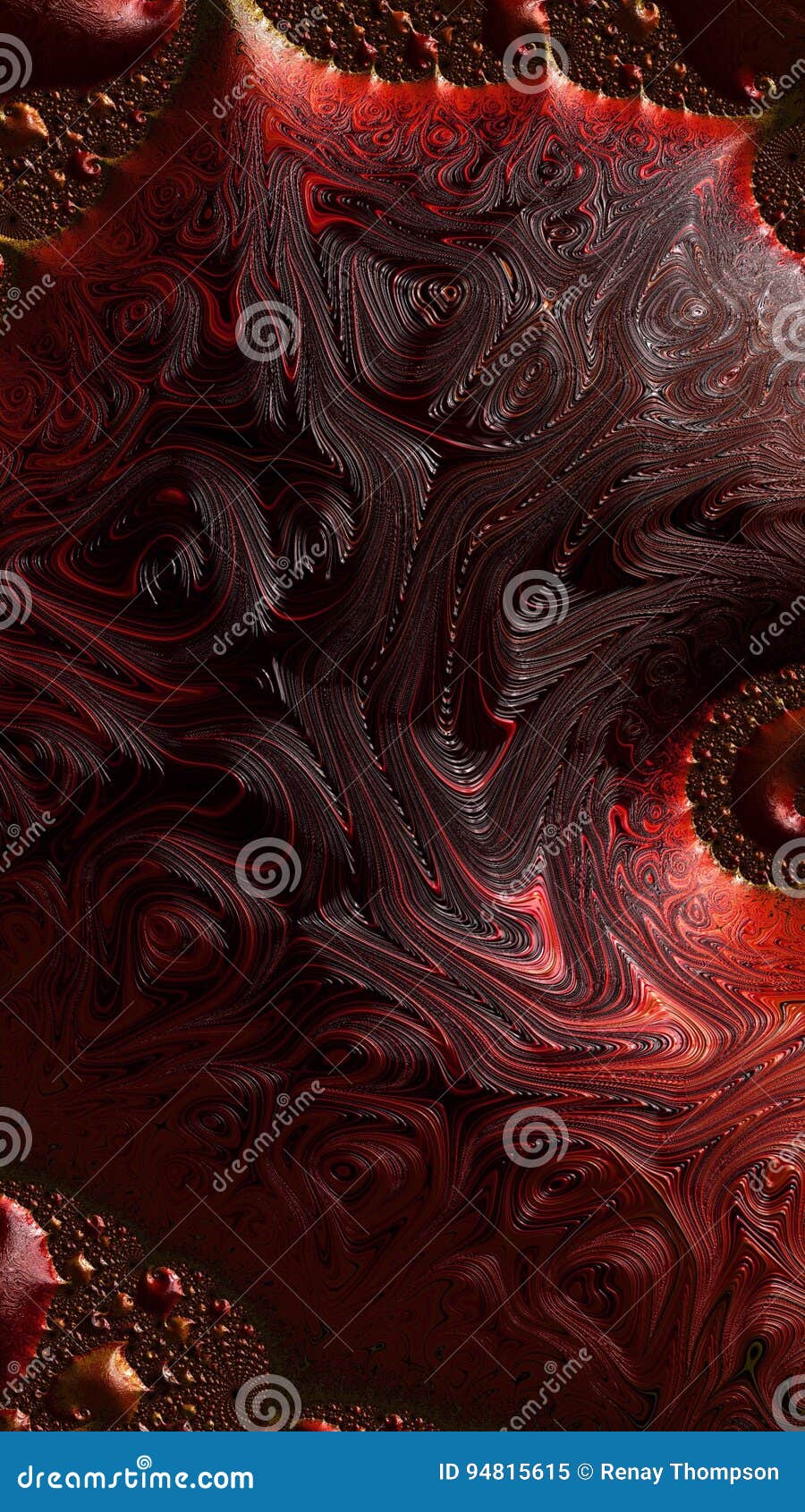 Abstract Art Textured Swirls Stock Illustration - Illustration of swirl ...