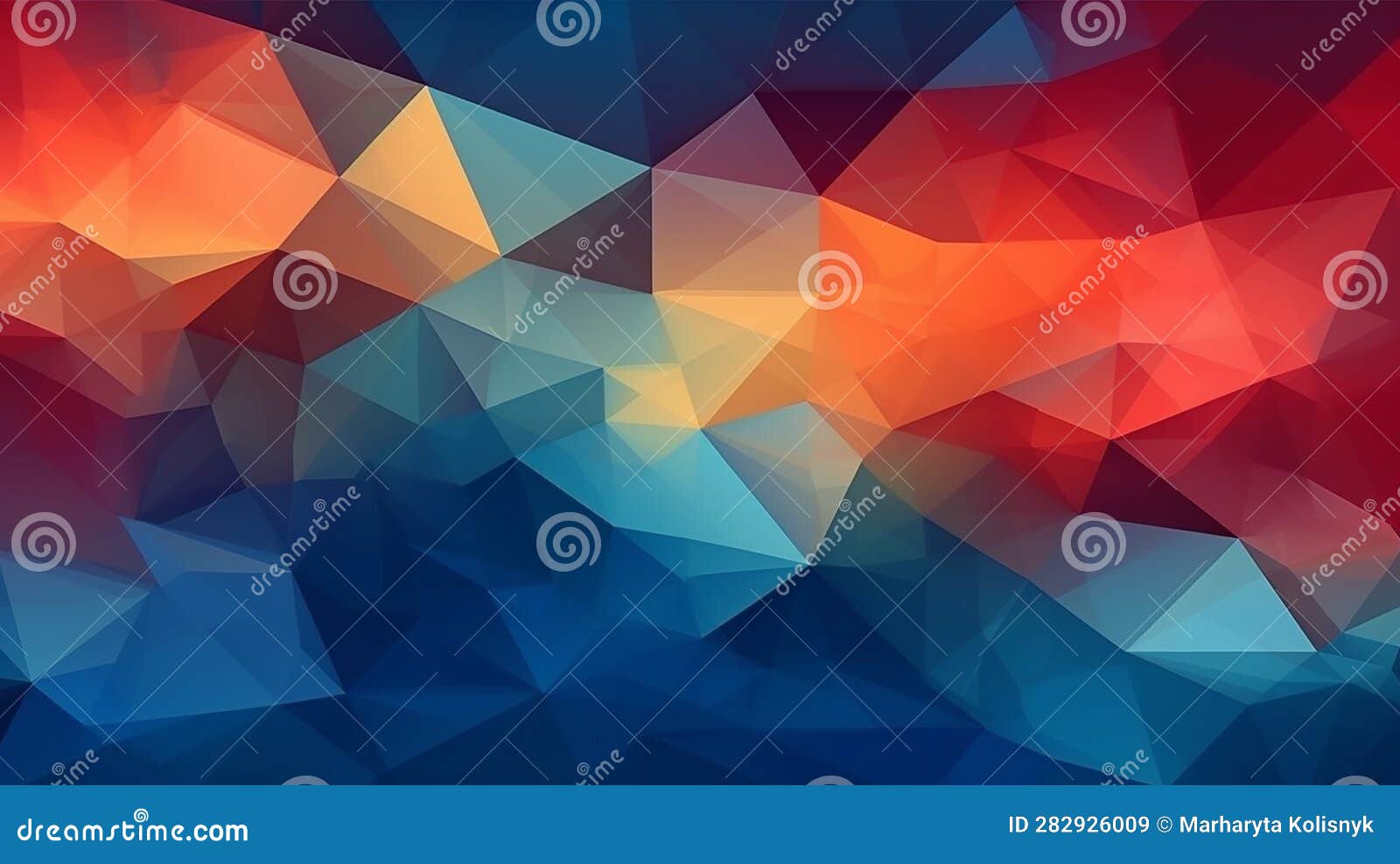 Abstract Art, Triadic Color Palette for Background 2 Stock Image ...