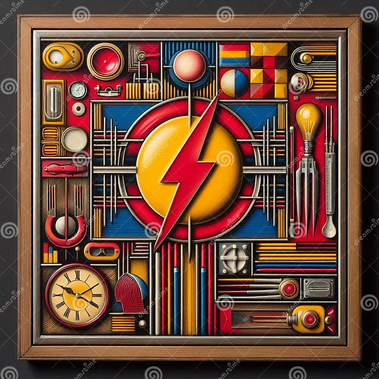 Abstract Art Using Visual Language of Shape, Form, Color and Line To ...