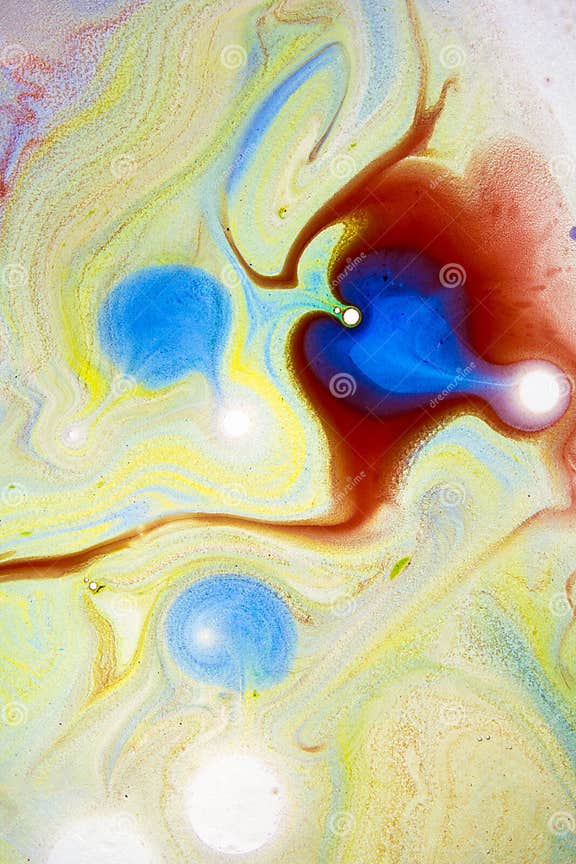 Abstract art on water stock image. Image of decorative - 27016863