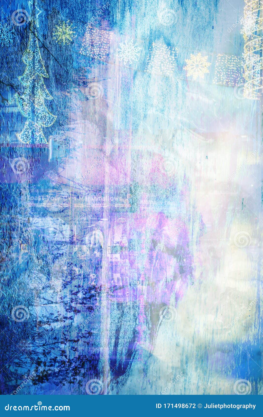 Abstract, Artistic Background in Subtle Blue Stock Photo - Image of ...
