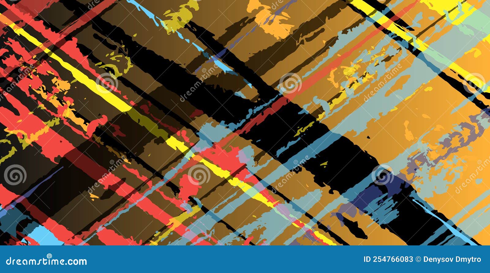 Abstract Artistic Background in Dark Colors. Vector Illustration Stock ...