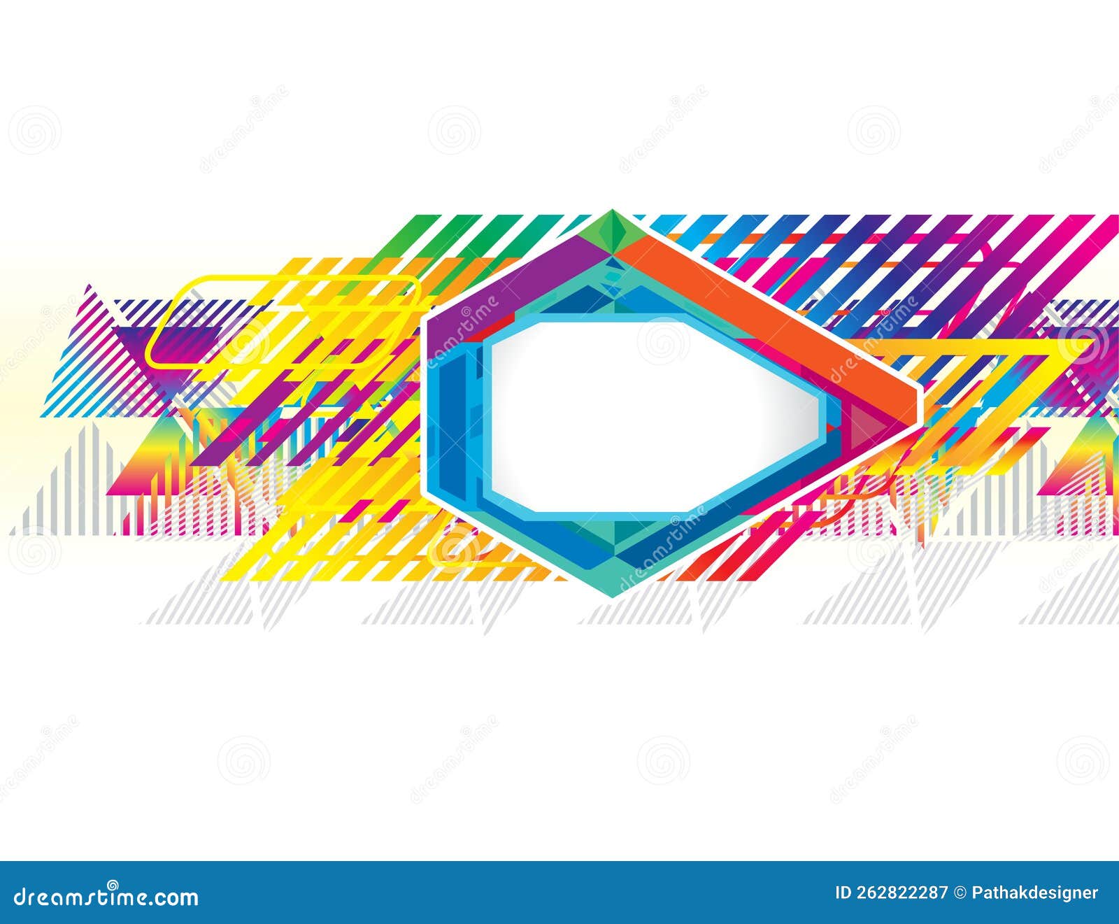 Abstract Artistic Creative Colorful Explode Stock Vector - Illustration ...