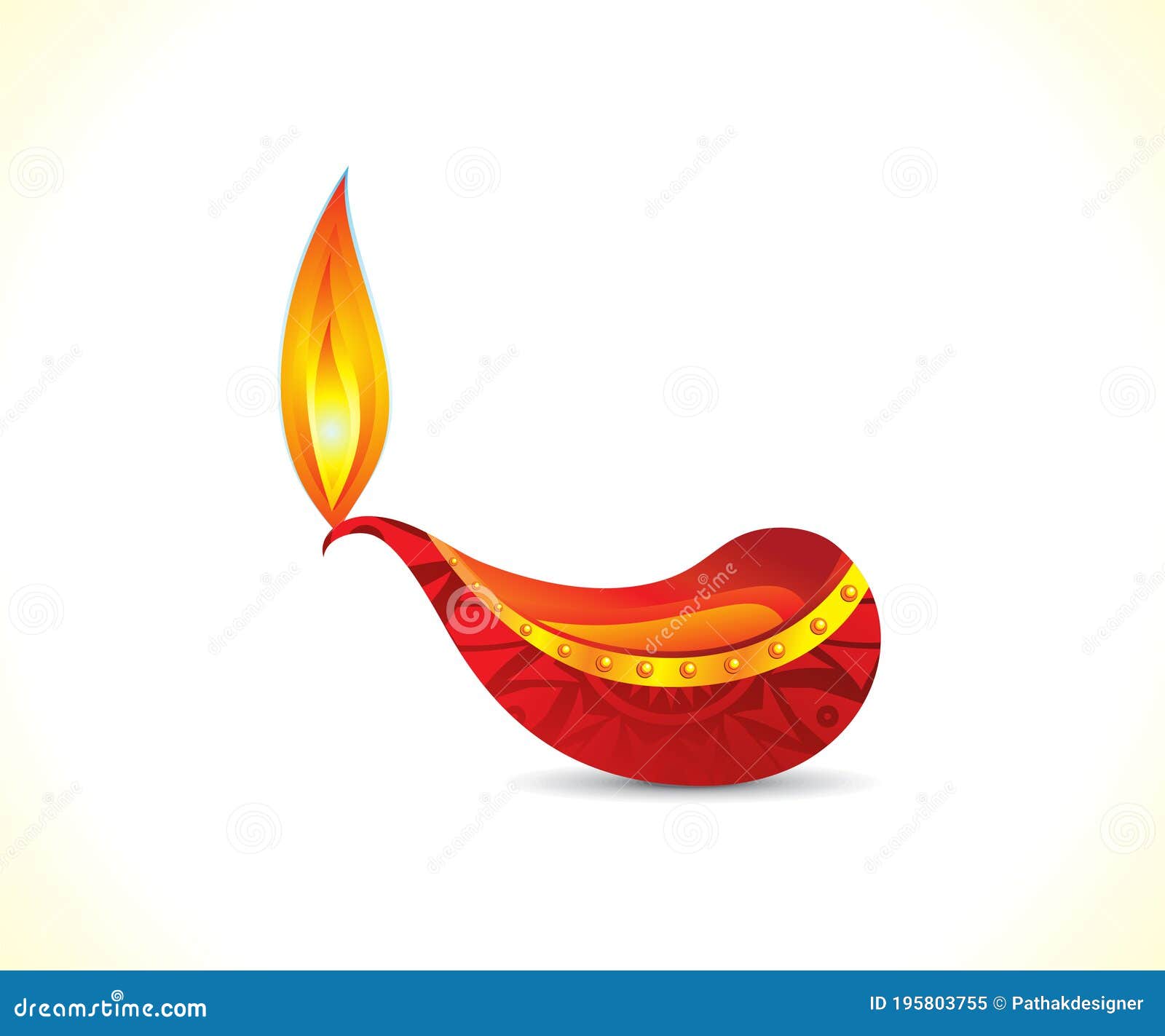 Abstract Artistic Creative Deepak Stock Vector - Illustration of deepak ...