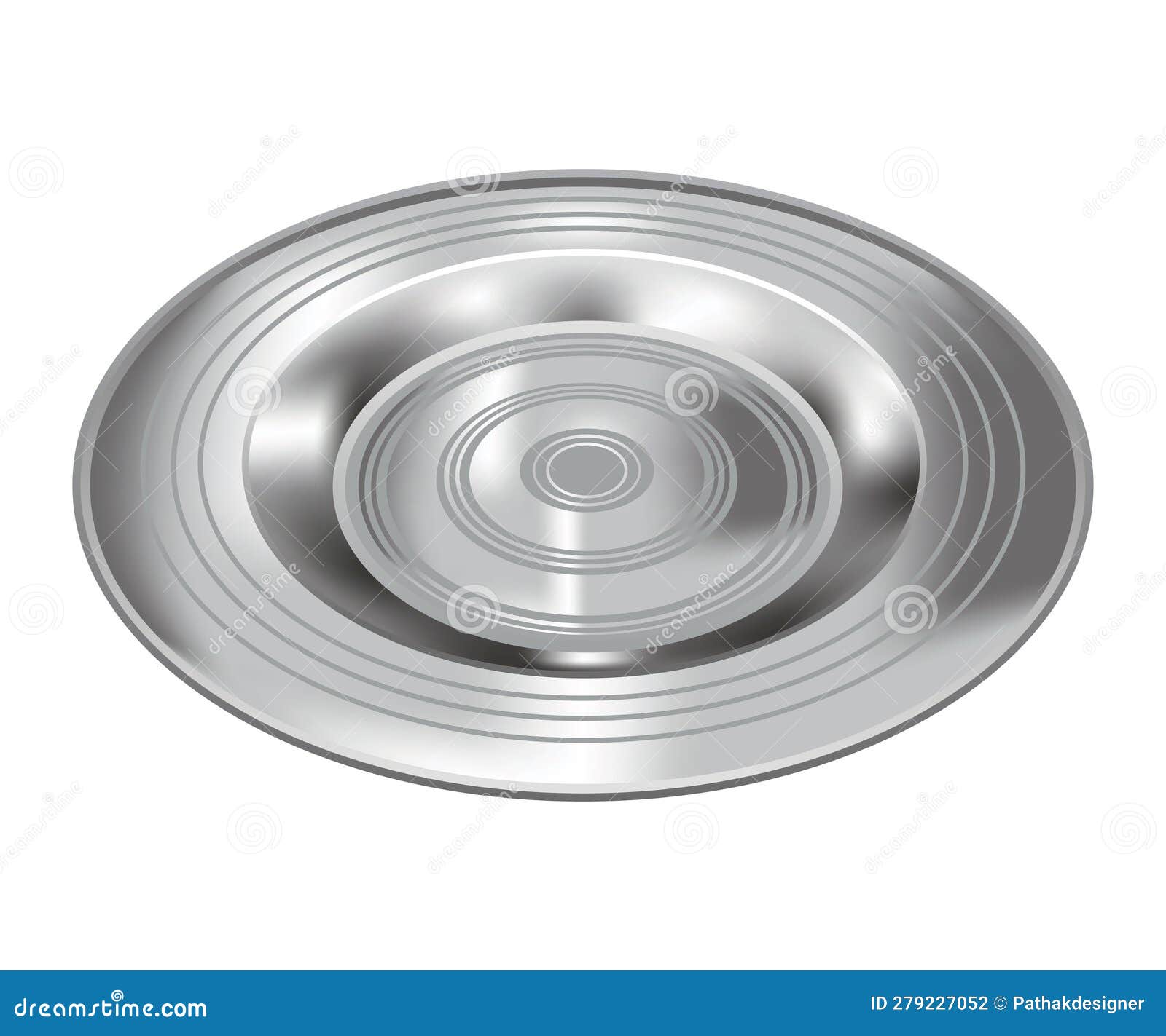 Abstract Artistic Creative Detailed Steel Plate Stock Vector ...