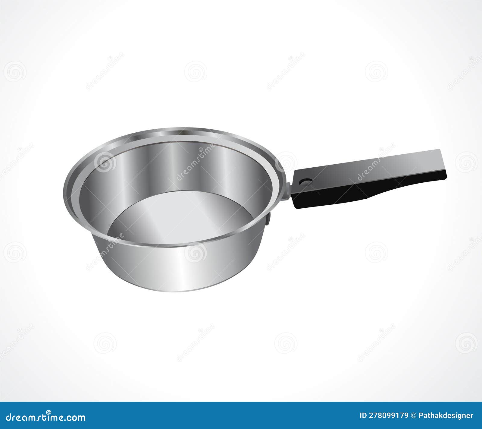 Abstract Artistic Creative Shiny Steel Pan Stock Vector - Illustration ...