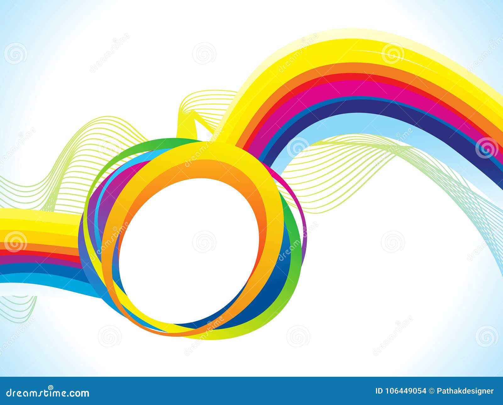 Abstract Artistic Creative Wave Explode Stock Vector - Illustration of ...