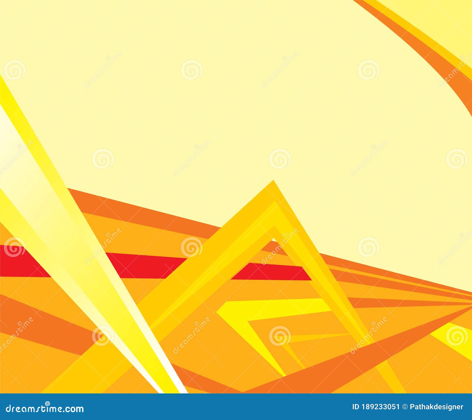 Abstract Artistic Creative Yellow Background Stock Vector ...