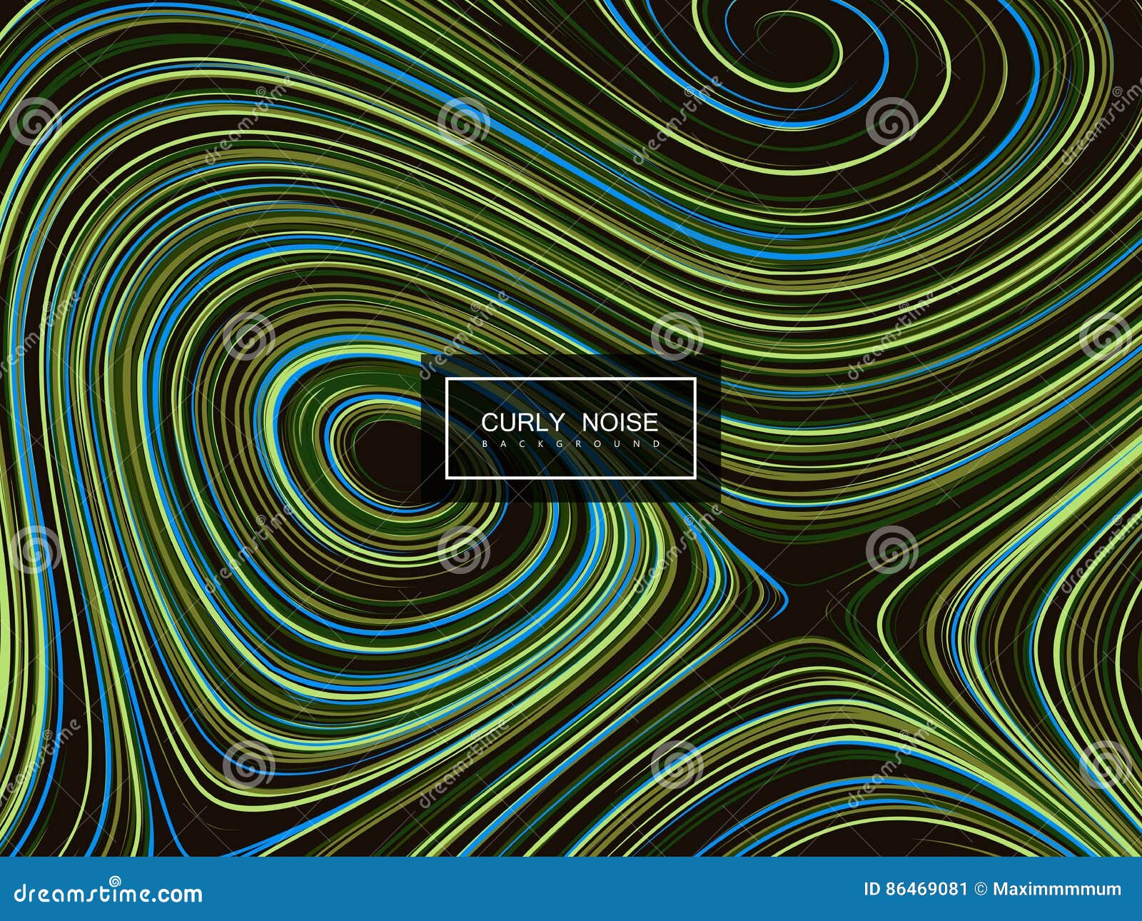 Abstract Artistic Curl Background Stock Vector - Illustration of ...