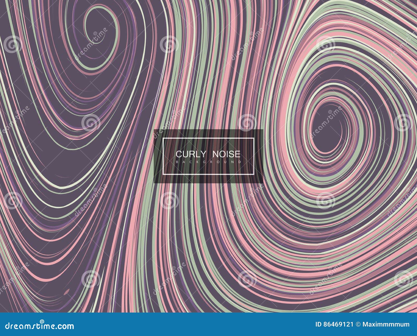 Abstract Artistic Curl Background Stock Vector - Illustration of ...