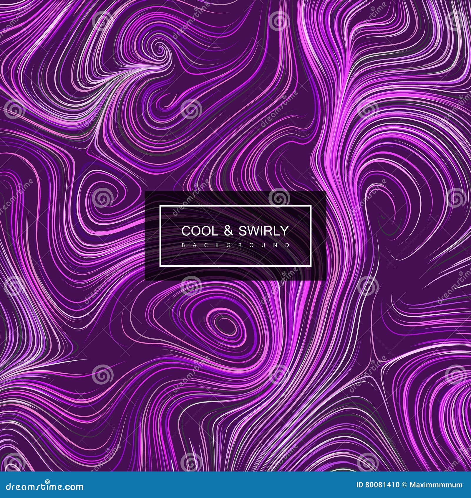 Abstract Artistic Curl Background Stock Vector - Illustration of ...