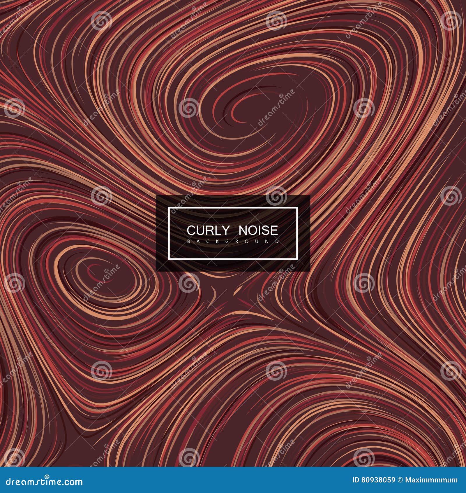 Abstract Artistic Curl Background Stock Vector - Illustration of ...