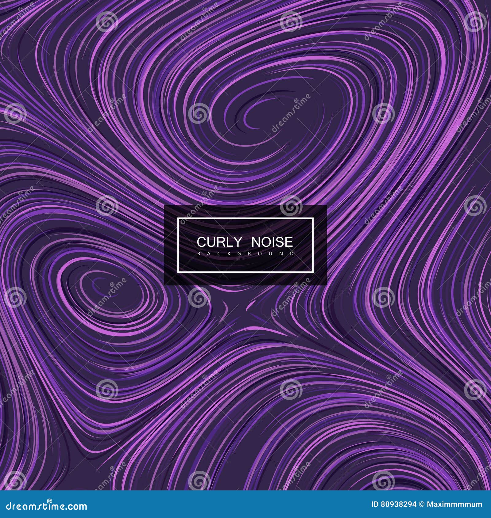 Abstract Artistic Curl Background Stock Vector - Illustration of ...